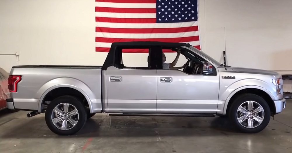 We Don’t Know Who Asked For A Ragtop F-150, But Here’s The Answer